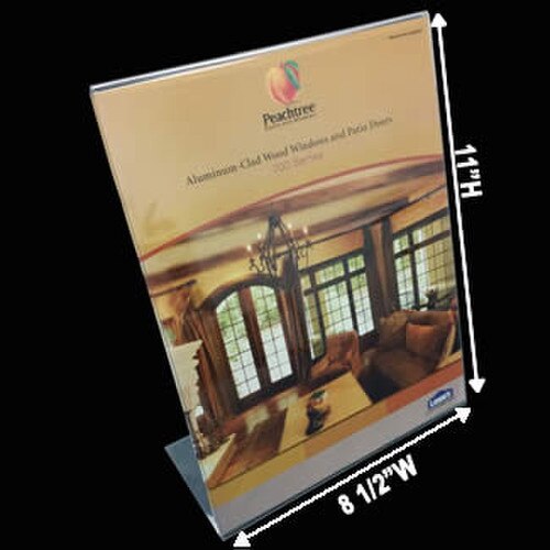 8 1/2" x 11" Acrylic Ad Holder
